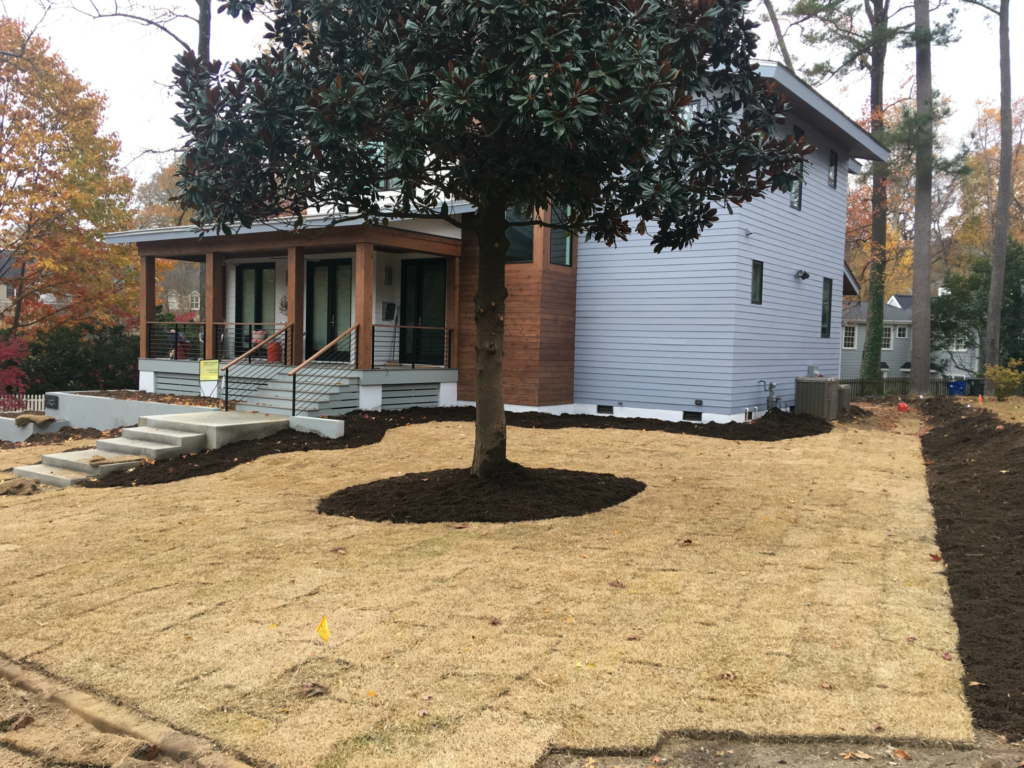 Winter Sod Installation | NC Sod & Mulch
